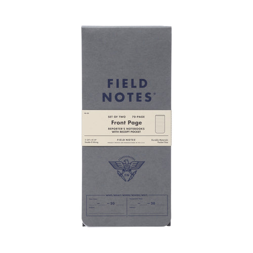 Field Notes Front Page — вертикальний репортерський блокнот | EDC.DAY